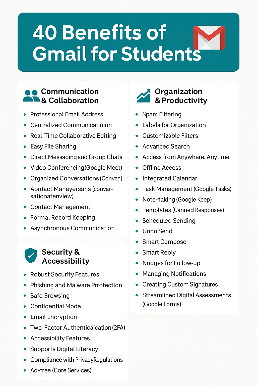 40 Powerful Benefits of Gmail for Students (Google Workspace Edition ...